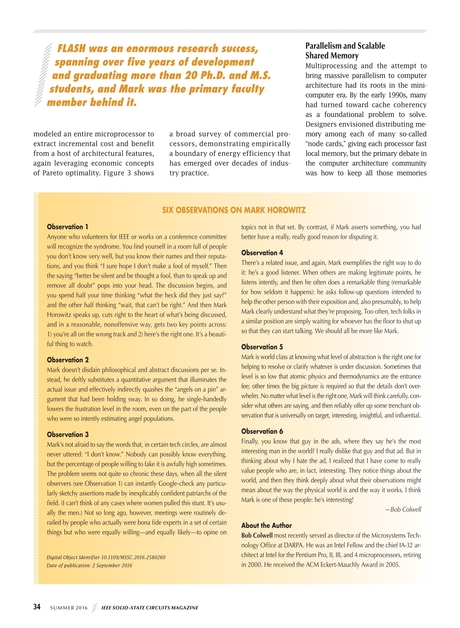 IEEE Solid-State Circuits Magazine - Summer 2016 - 34