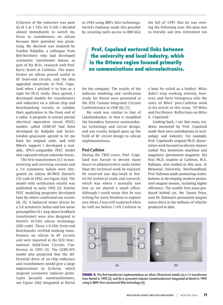 IEEE Solid-State Circuits Magazine - Winter 2016