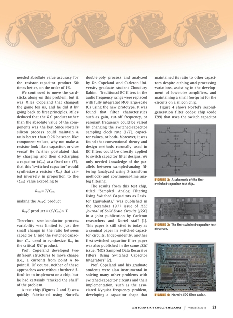IEEE Solid-State Circuits Magazine - Winter 2016