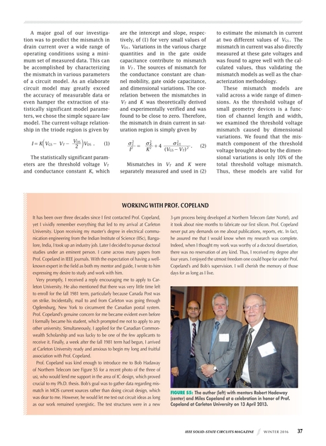 IEEE Solid-State Circuits Magazine - Winter 2016