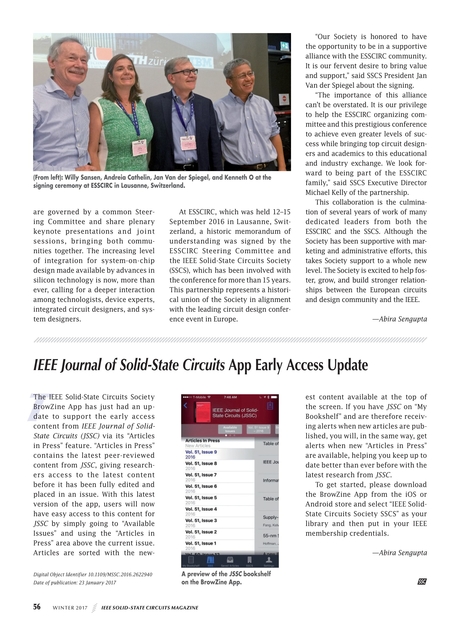 IEEE Solid-State Circuits Magazine - Winter 2017 - 56