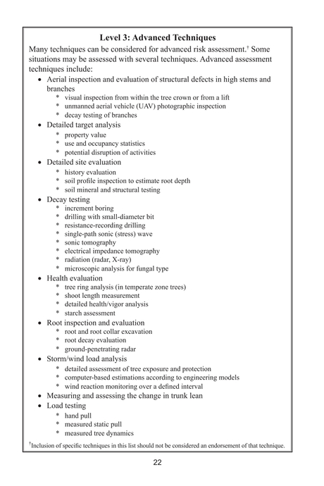 BMP - Tree Risk Assessment - 22