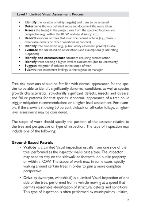 BMP - Utility Tree Risk Assessment - 15