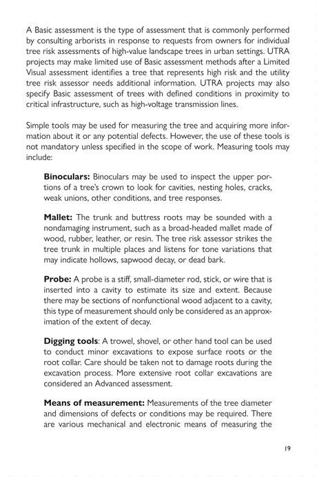 BMP - Utility Tree Risk Assessment - 19