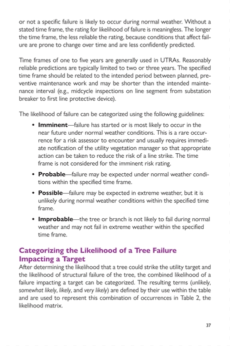 BMP - Utility Tree Risk Assessment - 37