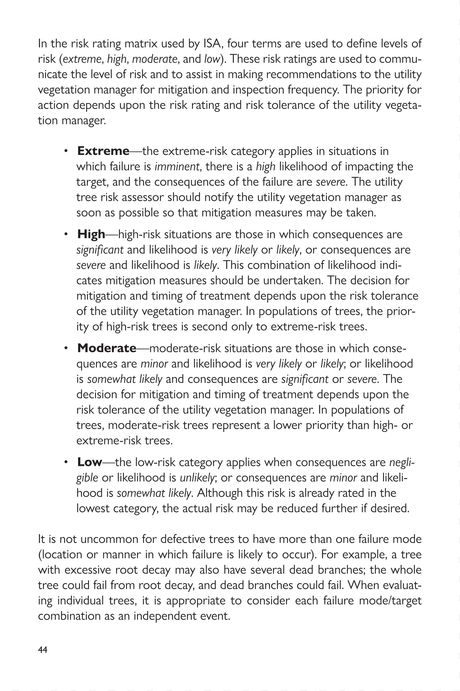BMP - Utility Tree Risk Assessment - 44