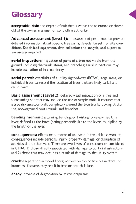 BMP - Utility Tree Risk Assessment - 87