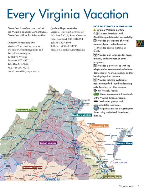 Virginia Travel Guide 2013 - 9