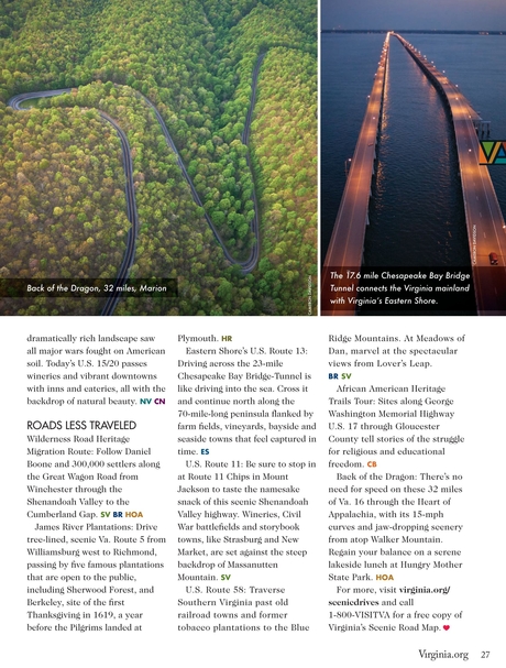 Virginia Travel Guide 2013 - 27