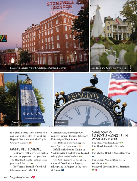 Virginia Travel Guide 2013 - 62