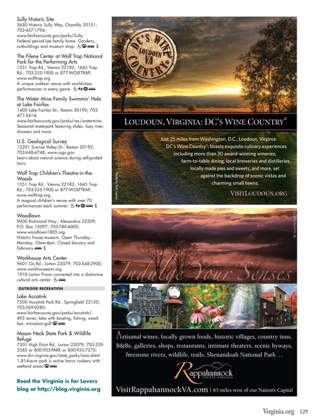 Virginia Travel Guide 2013 - 129