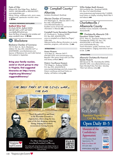 Virginia Travel Guide 2013 - 140