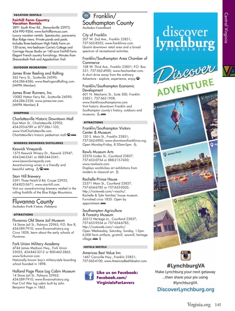 Virginia Travel Guide 2013 - 145