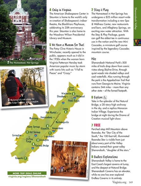 Virginia Travel Guide 2013 - 169