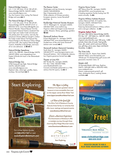 Virginia Travel Guide 2013 - 184