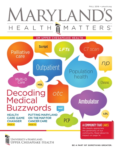 Maryland’s Health Matters - Upper Chesapeake - Fall 2016