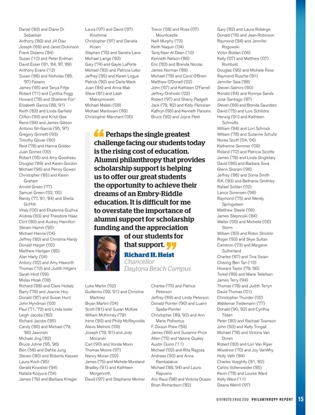 Lift - 2012 Annual Report on Philanthropy - 15