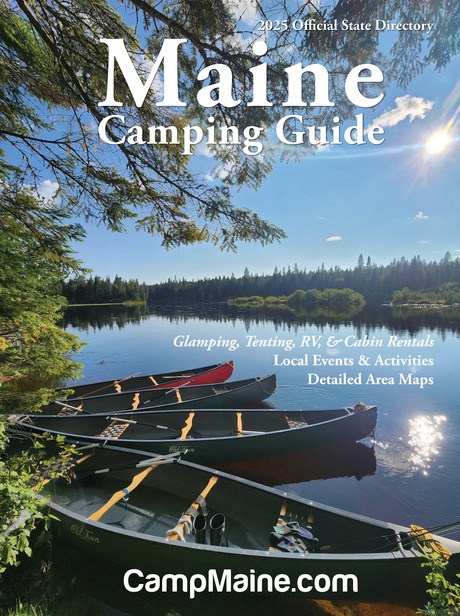 2025 Official Maine Camping Guide - Cover1