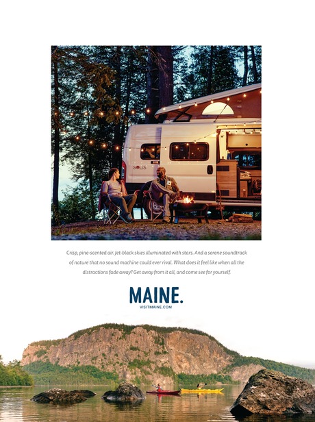 2025 Official Maine Camping Guide - Contents