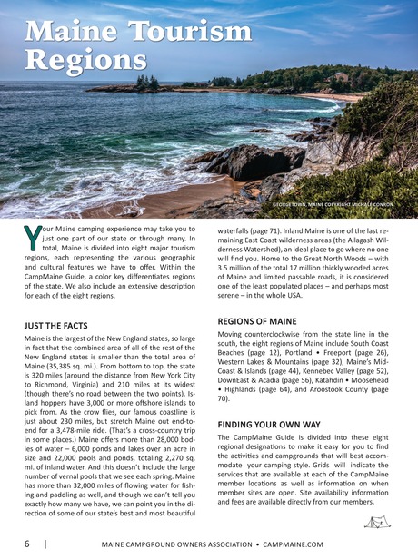 2025 Official Maine Camping Guide - 6