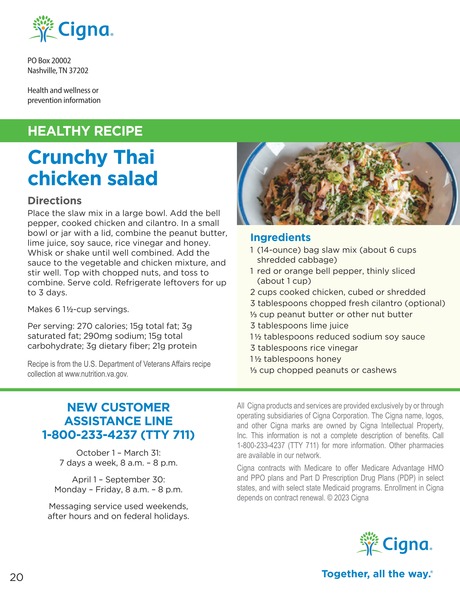 Medicare More From Life Newsletter - Spring 2023 - New Customer - 20