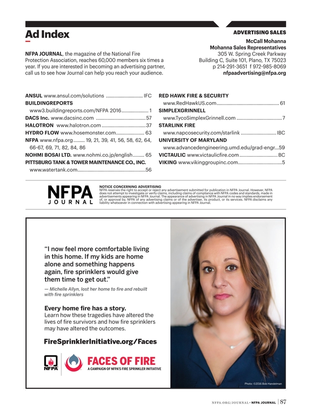 Nfpa Journal Perspectives Jan Feb 2017 Risk Index Method—A Tool For