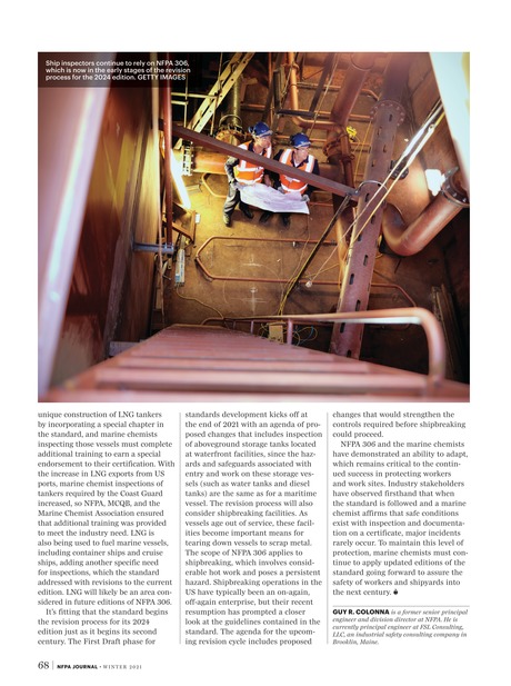 NFPA Journal - Winter 2021 - 68