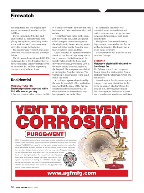 NFPA Journal - Fall 2022 - 68