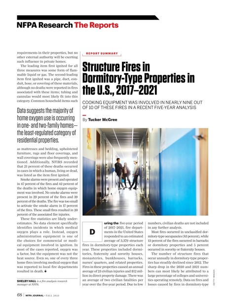 NFPA Journal - Fall 2023 - 68