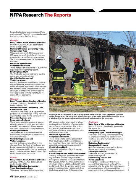 NFPA Journal - Spring 2023 - 68