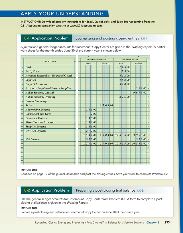 Century 21 Accounting Workbook Answers Chapter 4 71 Pages Summary Doc Century 21 Accounting Workbook Answers Chapter 4 71 Pages Summary Doc