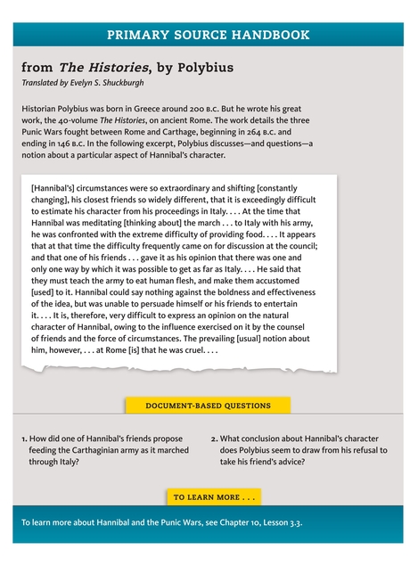 World History Sampler - Student Edition