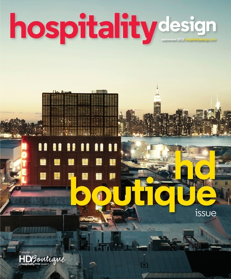 Hospitality Design - September 2012