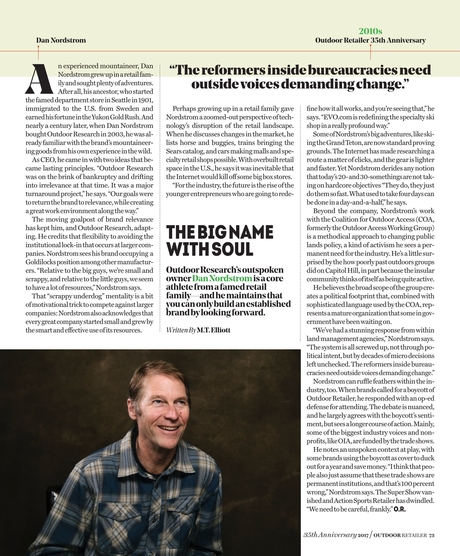 Outdoor Retailer - July 2017 - DAN NORDSTROM