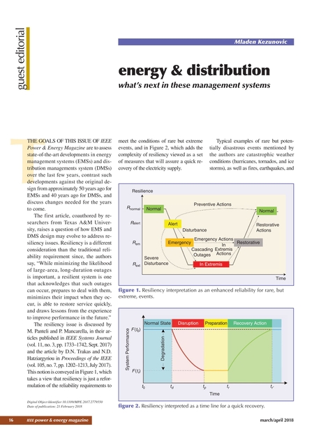 IEEE Power & Energy Magazine - March/April 2018 - 16
