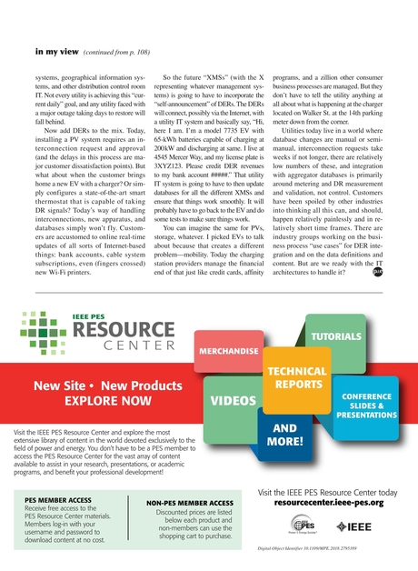 IEEE Power & Energy Magazine - March/April 2018 - 106