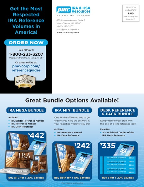 IRA & HSA 2022 Reference Volumes - 4