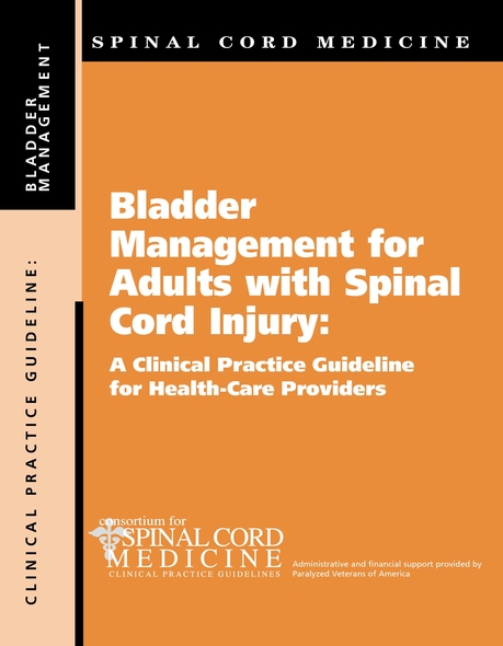 Bladder Managment for Adults with Spinal Cord Injury