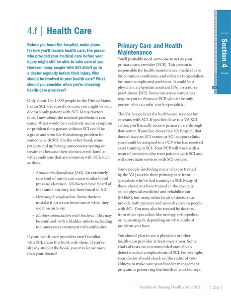 Yes You Can - Fourth Edition - 4.f Health Care
