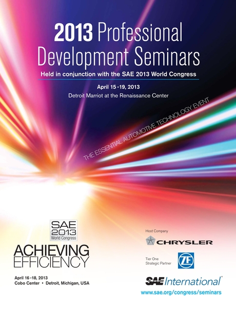2013 Professional Development Seminars