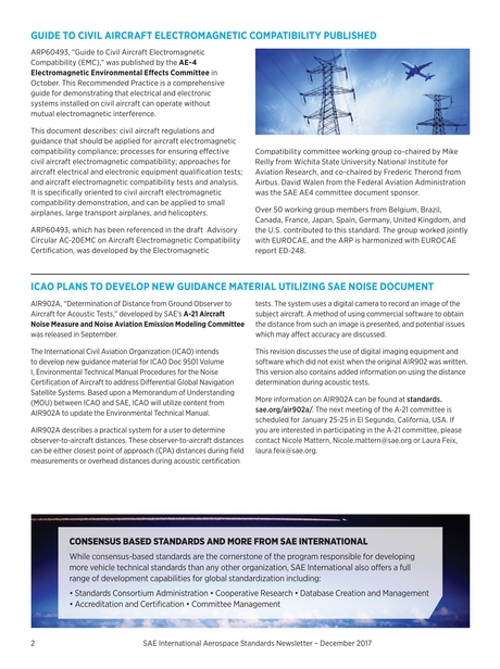 Aerospace Standards Newsletter 2018 - Volume IX, Issue 1 - Guide to ...