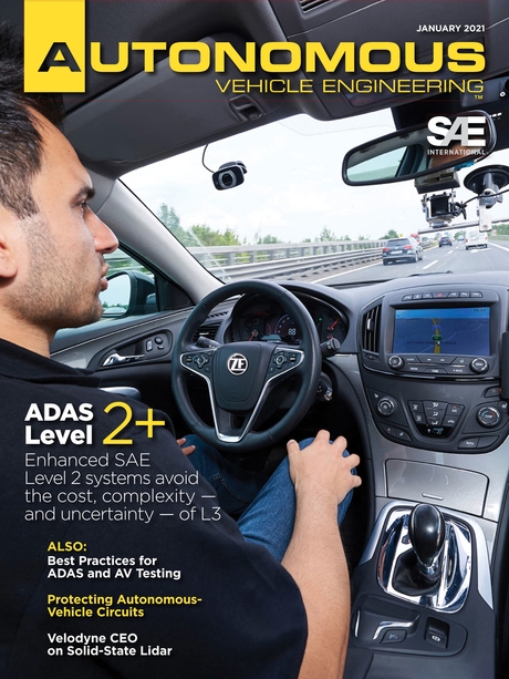 Autonomous Vehicle Engineering - January 2021