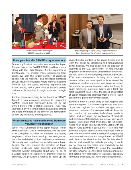 SAMPE Journal - November/December 2023 - 7