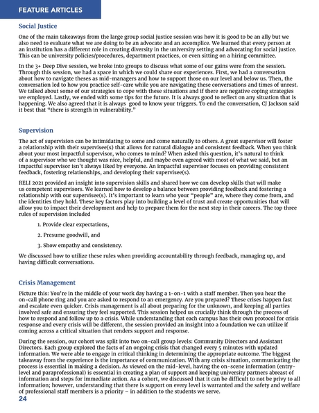 SEAHO Report - Summer 2021 - 24