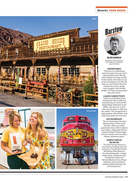 California Official Visitor's Guide 2024 - 77