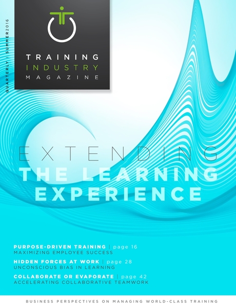 Training Industry Magazine - Summer 2016