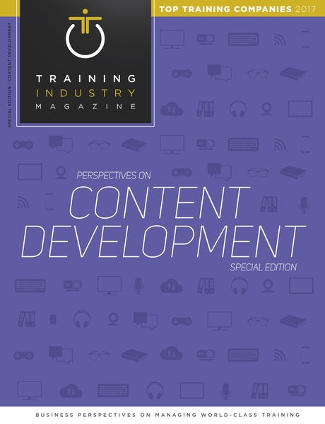 Training Industry Magazine - Content Development 2017 Special Edition