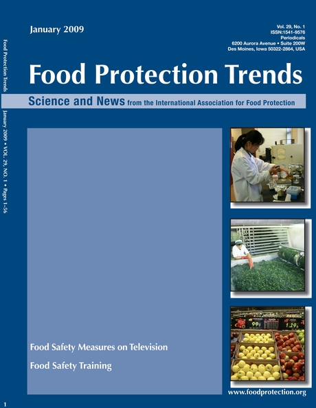 Food Protection Trends - January 2009 - Food Protection Trends ...