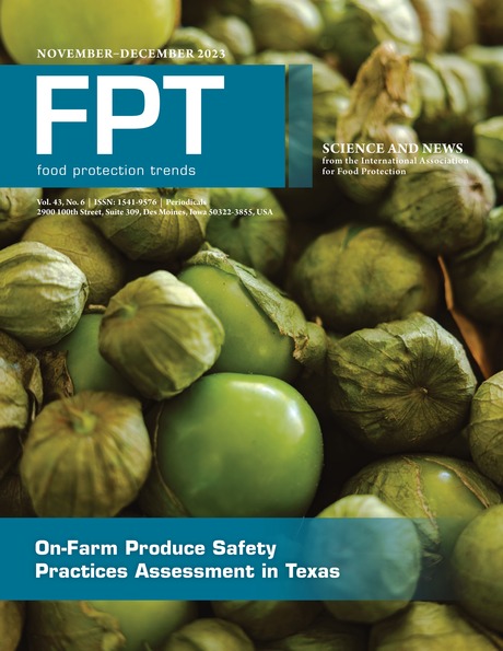 Food Protection Trends - November/December 2023