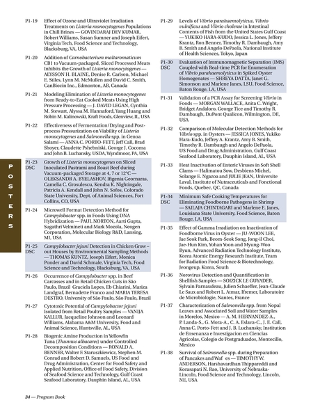 IAFP 2009 Program Book and Abstract Book